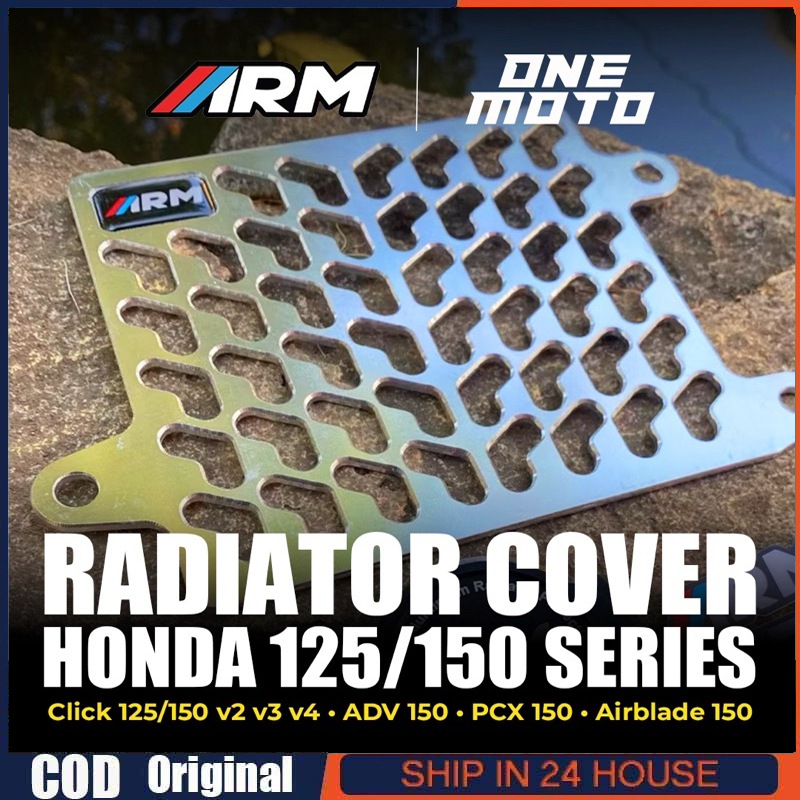 ARM Radiator Cover For Honda Click 125 / Click 150 / ADV 150 Alloy Made ...