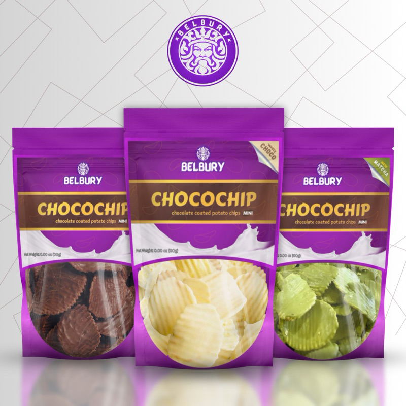 BUY 1 TAKE 2 | BELBURY ChocoChip - Chocolate Coated Potato Chips 75 ...