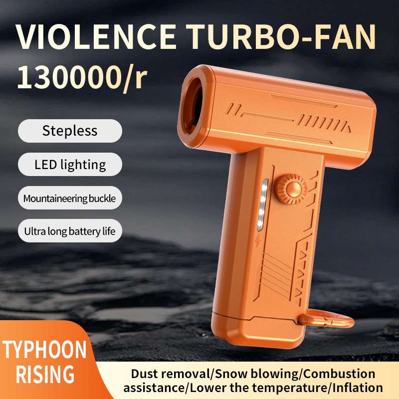 130000RPM Mini Turbos Jetfan Strong Motor Powered Mini Portable Jet-Fan ...