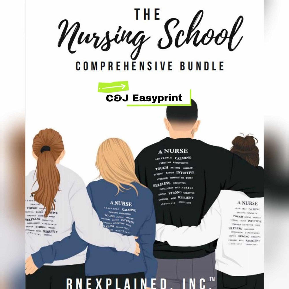 Nursing School Comprehensive Bundle (Latest) 80GSM | Shopee Philippines