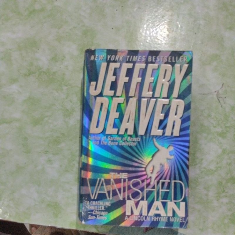 The Vanished Man by Jeffery Deaver ( Paper Back, Pre-Loved) | Shopee ...