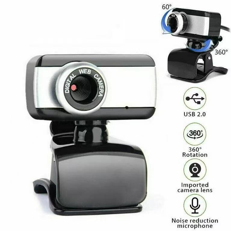 PC Camera with Built-in Microphone USB Video Webcam for Desktop and ...
