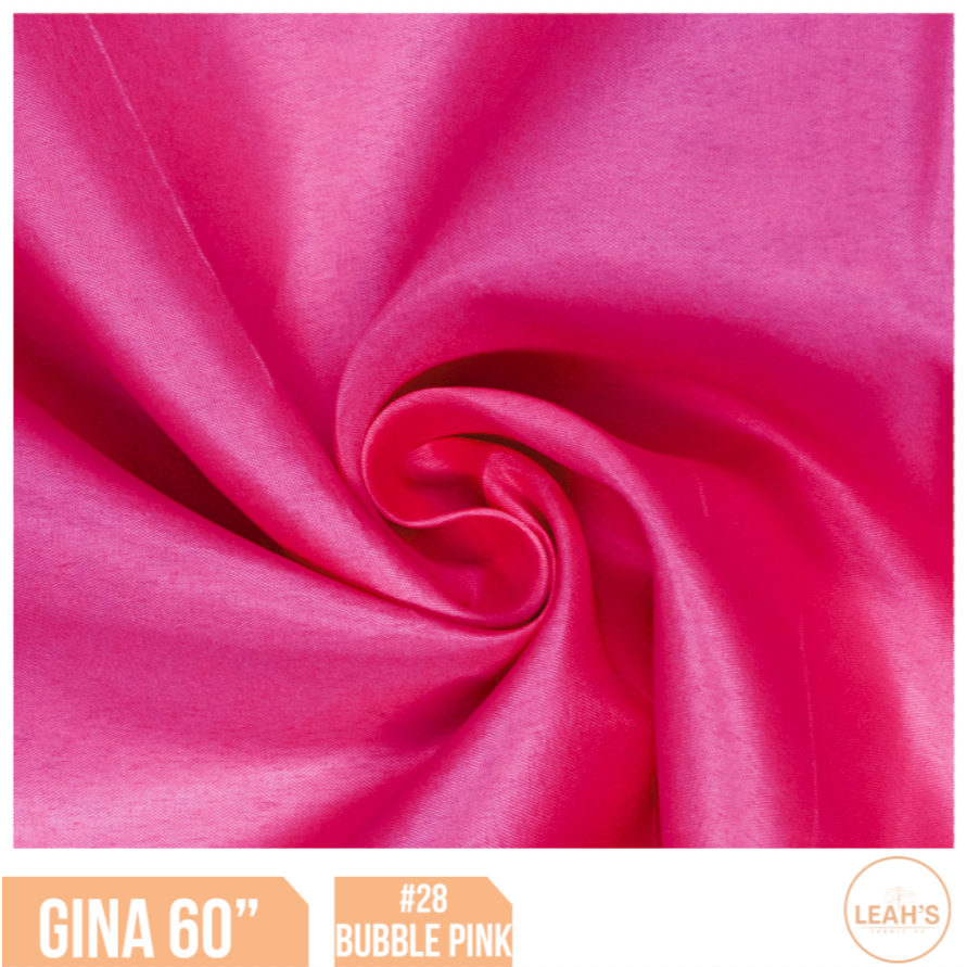 Geena Fabric Cloth Pongee Gina Per Yard (TELA ONLY) | Shopee Philippines