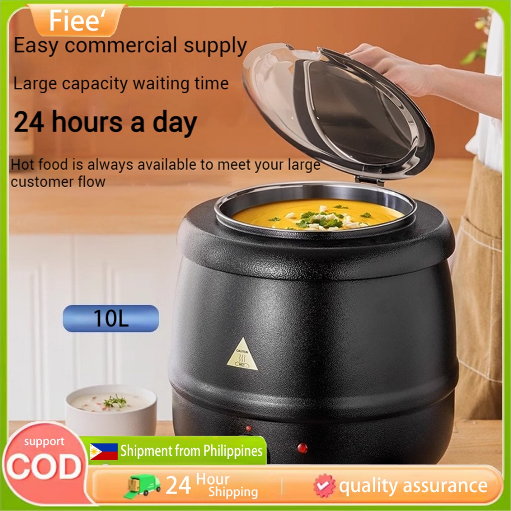 Fiee` 10L high-quality electric heating soup pot heat preservation and ...