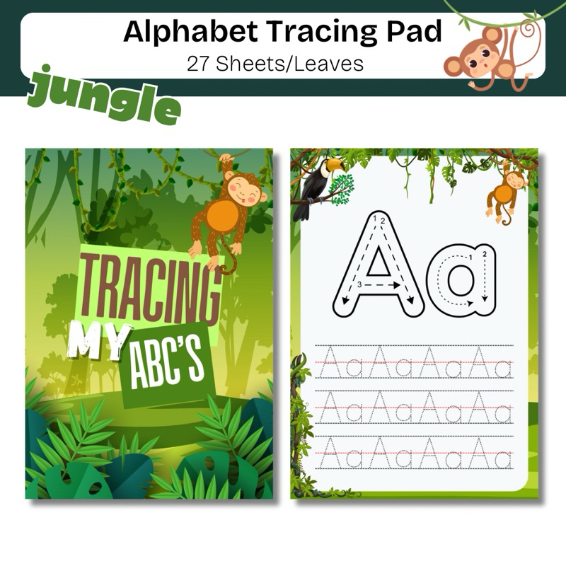 Alphabet Tracing Pads for Kids – Fun & Engaging Handwriting Practice ...