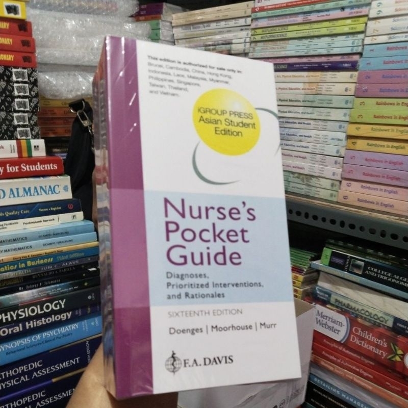 NURSE'S POCKET GUIDE 16TH EDITION | Shopee Philippines