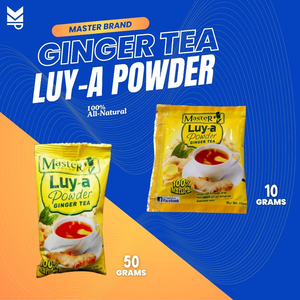 Master Intant Salabat GINGER TEA Luy-A 50grams & 10grams | Shopee ...