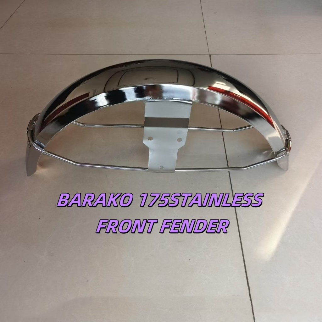 Barako 175 Front Fender, Tapalodo Harap Stainless Barako 1 & 2 & 3 ...