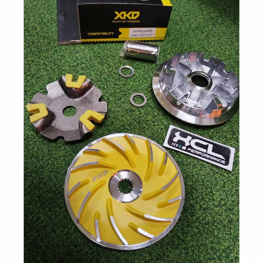 XKD Racing Pully 13.5 Degree Pulley Set for Mio I 125/M3 - Perfect for ...