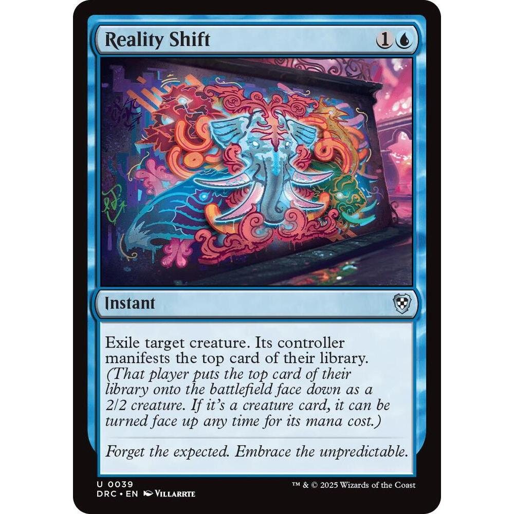 Reality Shift - Commander: Aetherdrift (DRC) | Shopee Philippines