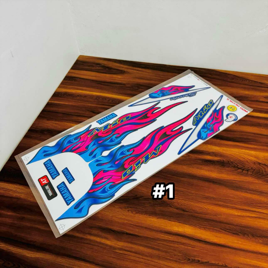 MIO 1 INDO DECALS FOR MIO 1 BODY KIT | Shopee Philippines