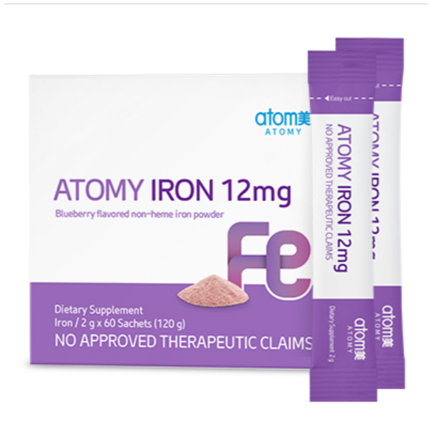 ATOMY Iron Dietary Supplement 1 Box 60 Sachets ATOMY Korea | Shopee Philippines