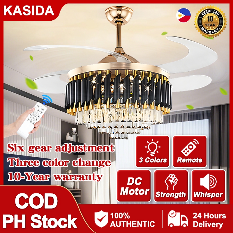 KASIDA crystal chandelier for living room lamp 3 Color kitchen island chain lighting chandeliers ...