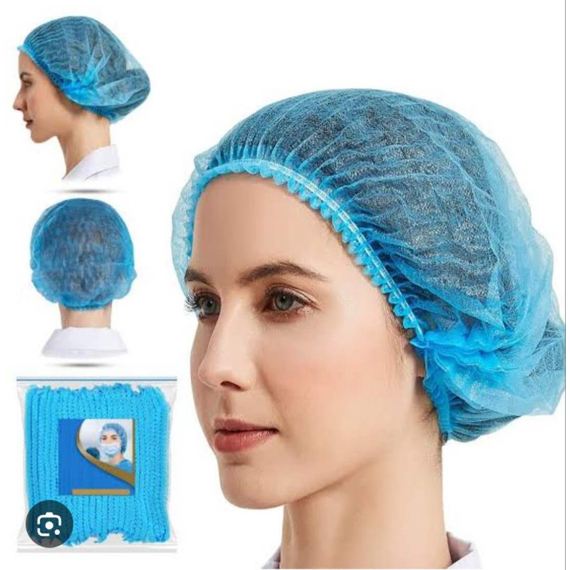 Disposable Bouffant Cap,Head Cap,Surgical Cap,OR Cap,Mob Cap, Hair net ...