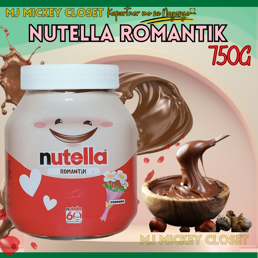 Nutella Spread Chocolate 750G for Milkshake Frappe Milktea Coffee Baking Cooking | Shopee ...