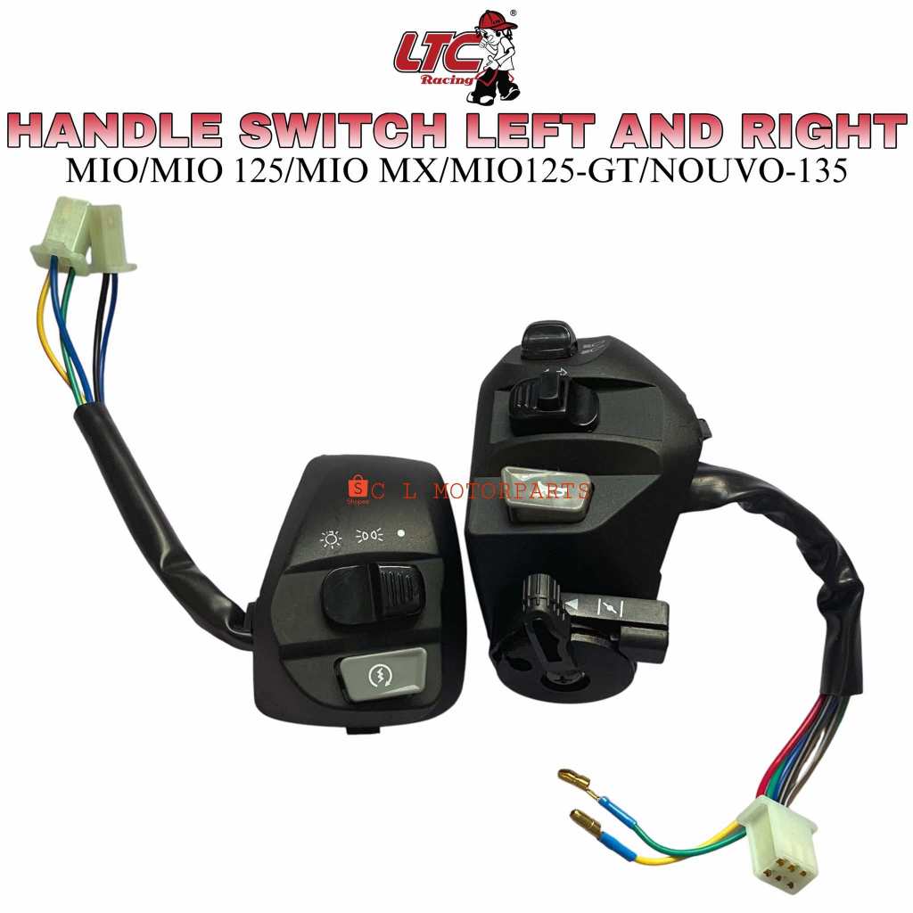HANDLE SWITCH LEFT AND RIGHT MIO/MIO125/MIO MX/MIO 125-GT | Shopee ...
