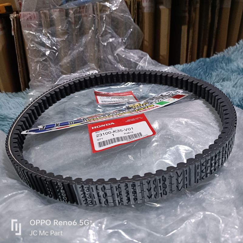 V-BELT ORIGINAL STOCK FOR HONDA CLICK V1/V2/V3 125i (HGP100%) | Shopee ...
