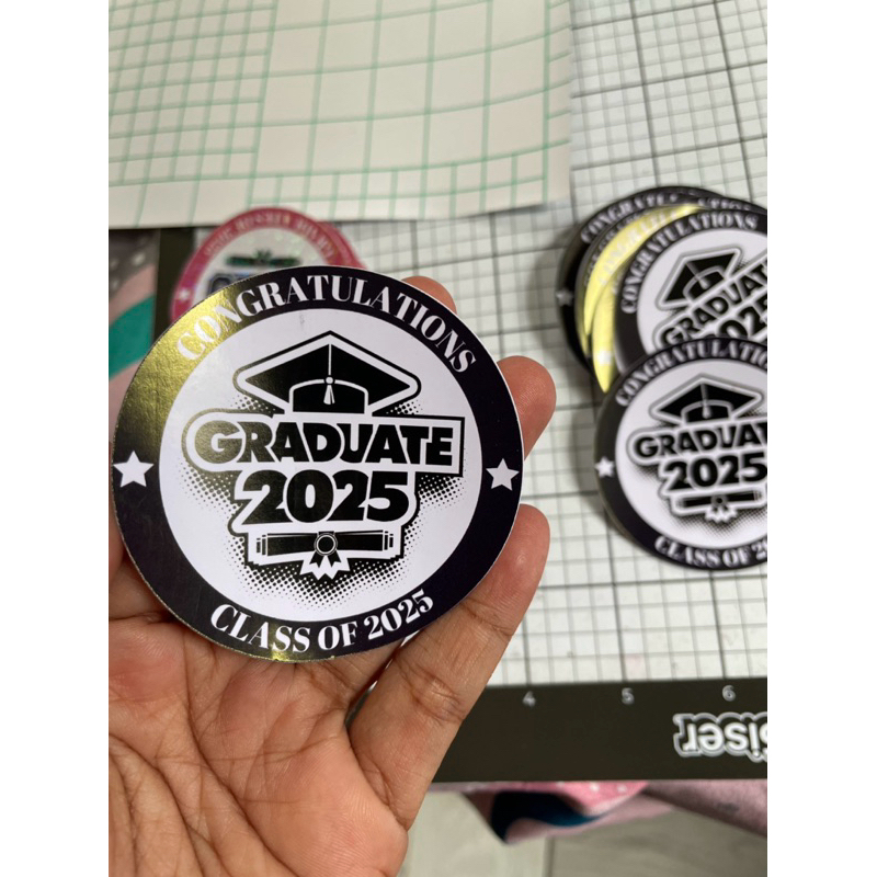 Centerpiece for graduation garland 2.5inch 12pcs | Shopee Philippines