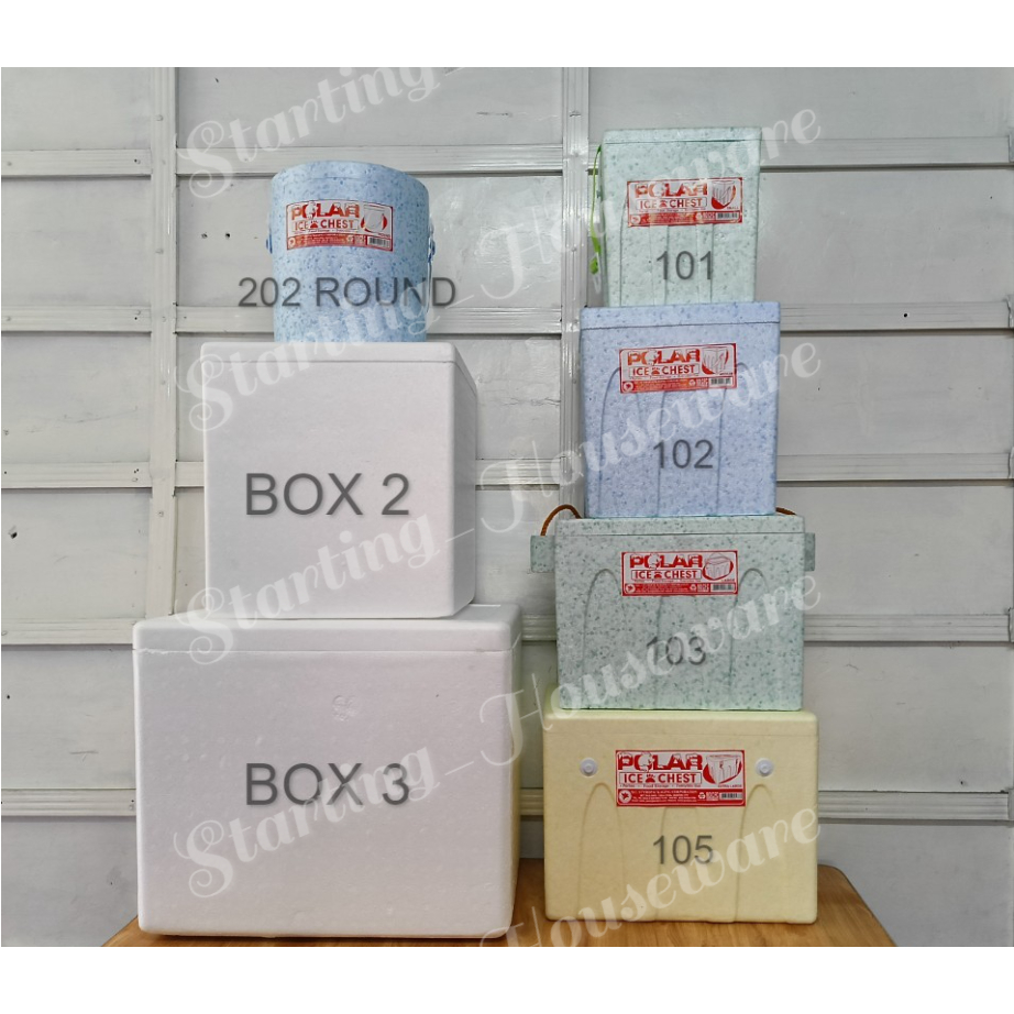 ICE BOXES/ STYRO BOX/ BIG BOX/ COOLER | Shopee Philippines