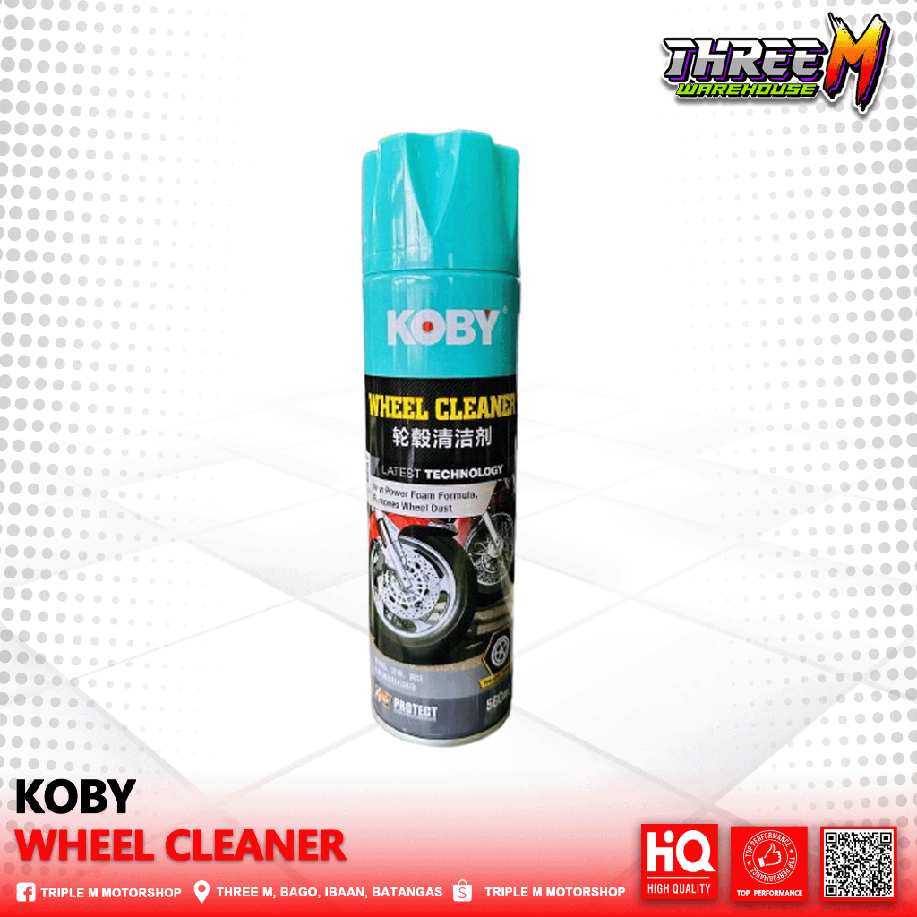 ORIGINAL KOBY WHEEL CLEANER 560ML | Shopee Philippines