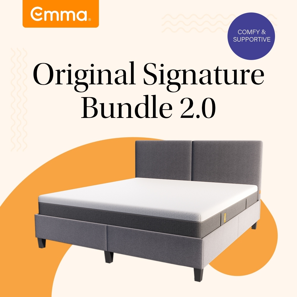 Emma Signature Bundle | Signature Bed + Original Hybrid | Emma Sleep ...
