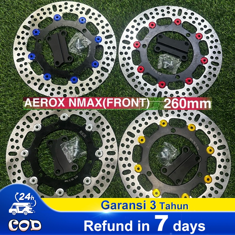 Big disc 260mm W/bracket front Nmax 155 v1 v2 /aerox 155 v1 v2 front 260mm | Shopee Philippines