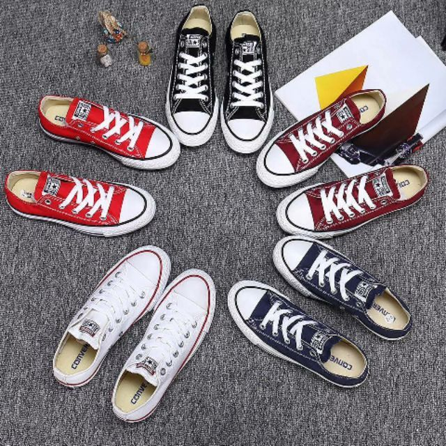 Low Cut Chuck Taylor 1970s Fashion Shoes – Vintage Style, Iconic Design ...