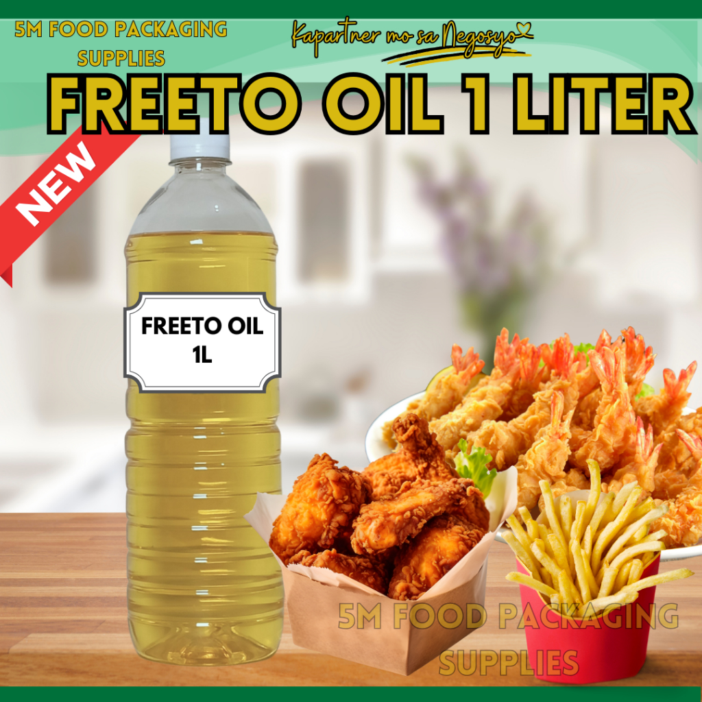 Freeto Pure Vegetable Cooking Oil 1L SHP3/ | Shopee Philippines