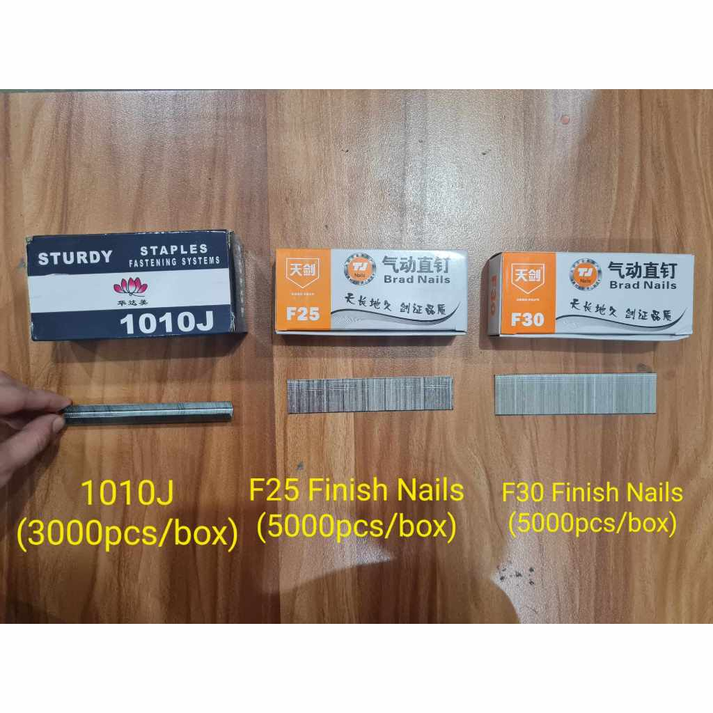 Fastening Staples 1010J (3000pcs/box) / Finishing Staple Nails F25 ...