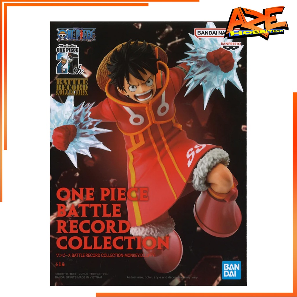 AZE BNP One Piece Battle Record Collection Luffy Egghead | Shopee ...
