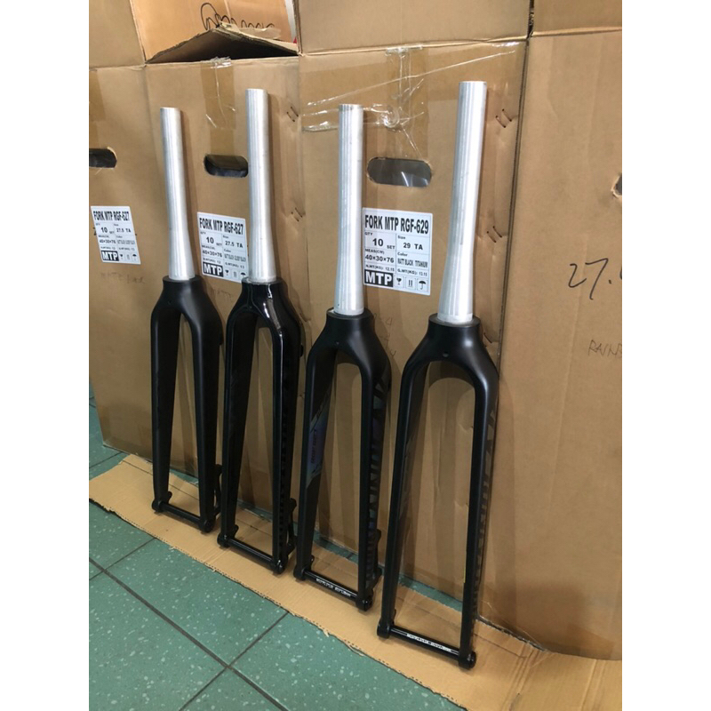 Mountainpeak Rigid Fork (RGF-627/RGF-629) Tapered Steerer- Thru Axle ...