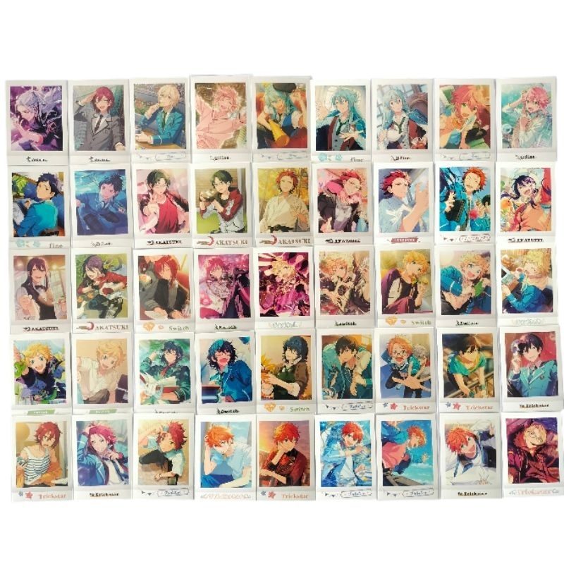 Ensemble Stars! Adam, Fine, AKATSUKI, Switch Polaroid Photo Card ...