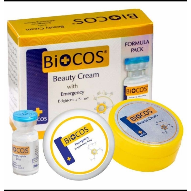 Biocos Beauty Cream 3-In-1 Pack | Shopee Philippines