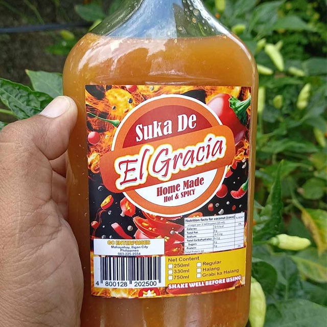 Suka de el gracia coco vinegar hot and spicy 330ml with special flavor ...