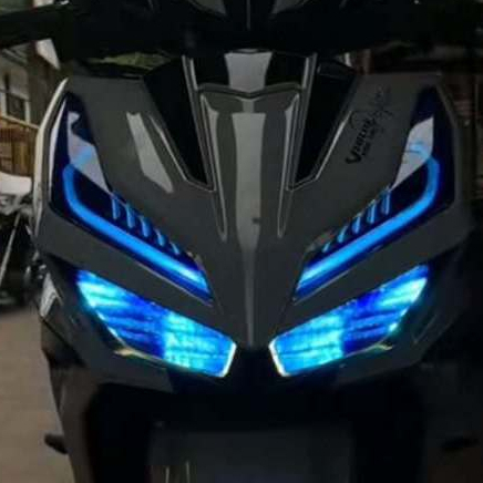KILAY+HEADLIGHT HONDA CLICK V2/V3/V4 W/ FREE KALMOT STICKER | Shopee ...