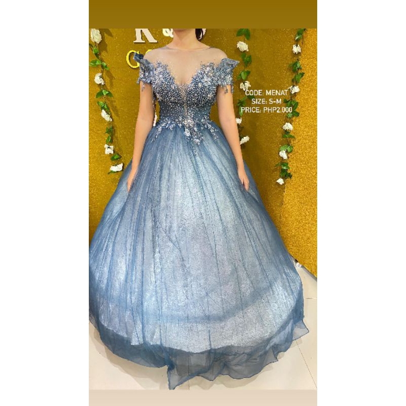 DEBUT GOWNS: ( CODE: MENAT ) | Shopee Philippines