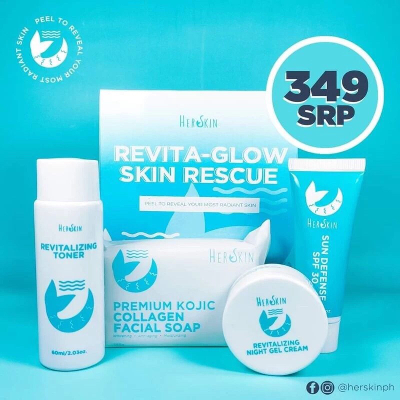 HER SKIN REVITA GLOW SKIN-RESCUE by Kath Melendez | Shopee Philippines