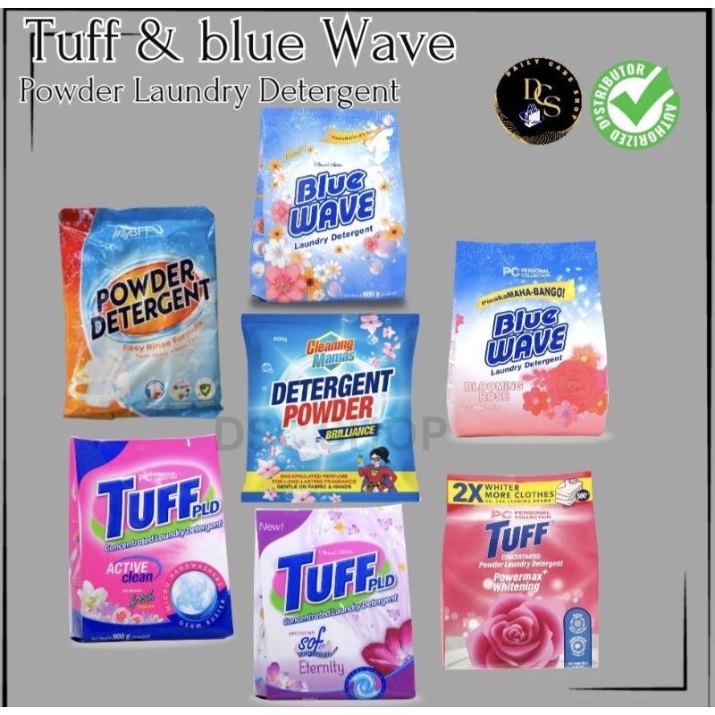 TUFF AND BLUE WAVE POWDER LAUNDRY DETERGENT | Shopee Philippines