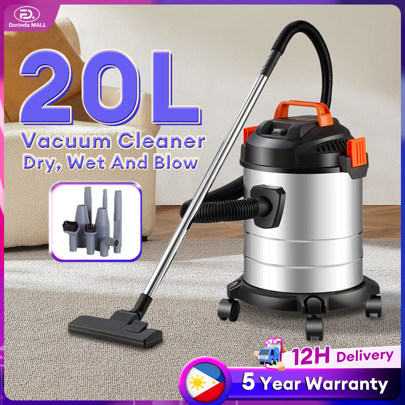 Tixx Vacuum Cleaner For Home Wet And Dry Blow 20L Large-Capacity Power ...