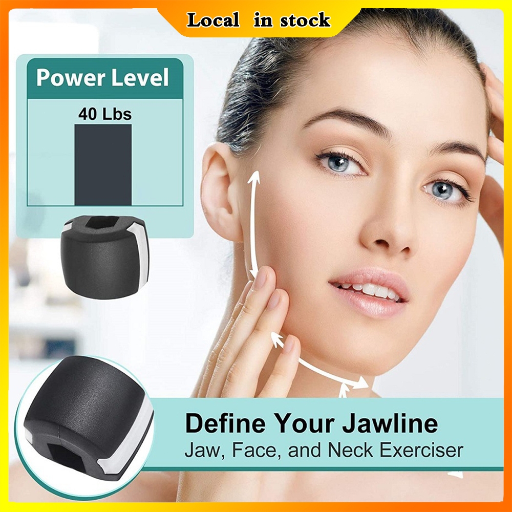 Jawline Exerciser Jaw Face and Neck Exerciser Define Your Jawline Slim ...