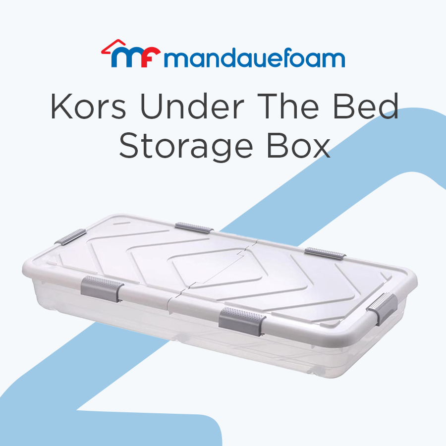 Mandaue Foam Kors Under The Bed Storage Box | Shopee Philippines