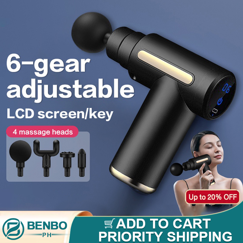 Massage Gun Muscle Relaxation Percussive High Frequency Vibration ...