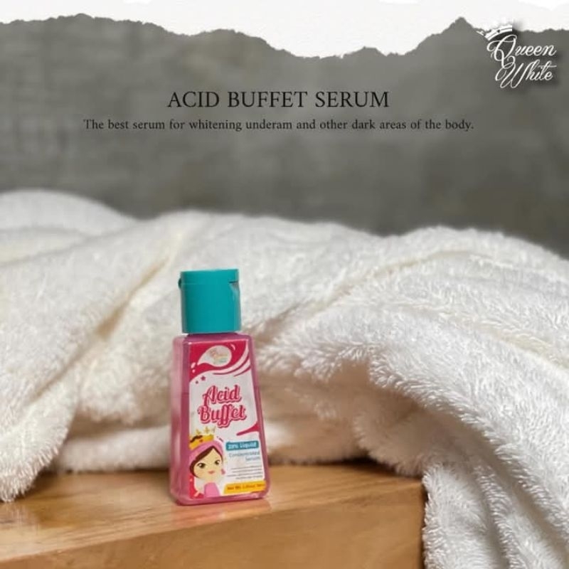 Queen White Acid buffet | Shopee Philippines