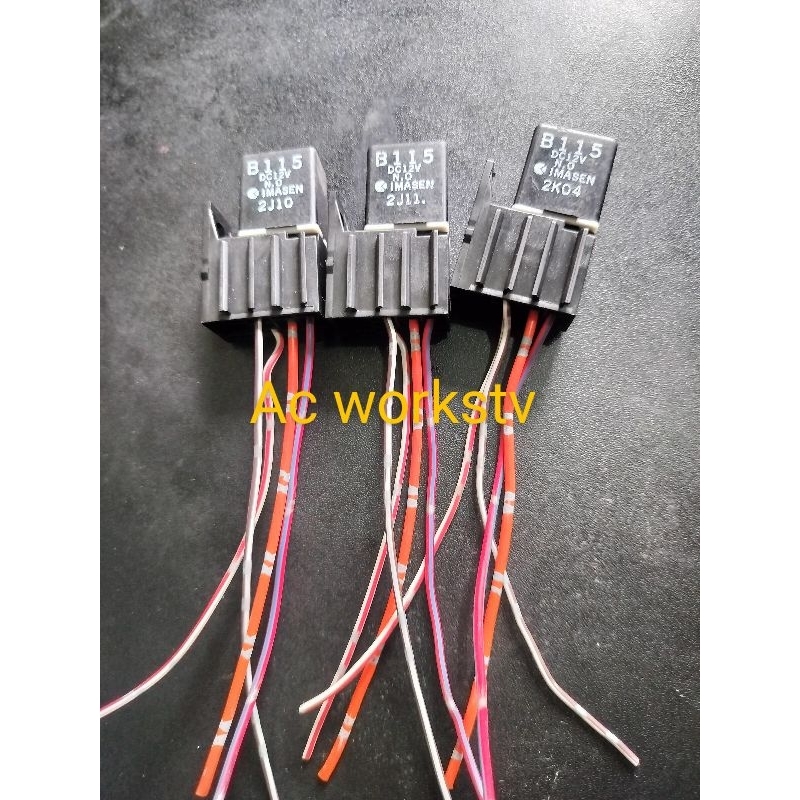 IMASEN relay 4pin 12volt with Socket (Sold per One Piece) | Shopee ...