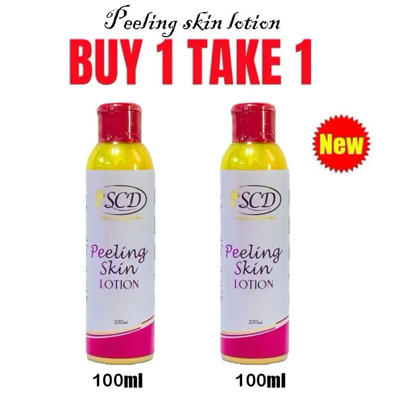(BUY 1 TAKE 1) SCD PEELING SKIN LOTION SET BIG 100ML ORIGINAL | Shopee ...