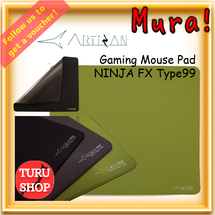 Gaming Mouse Pad NINJA FX Type99 – ARTISAN -Delivered 【Direct from ...