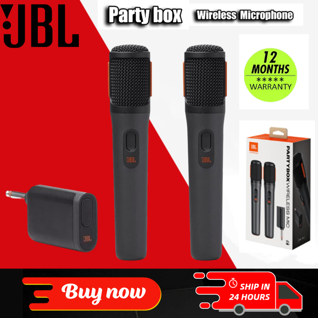 JBL PartyBox Wireless Microphone Set,for Party box | Shopee Philippines