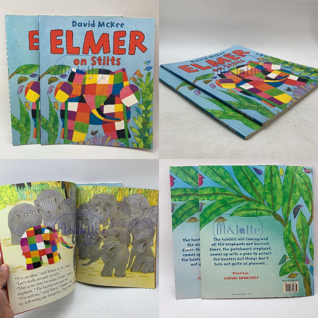 Preloved- Elmer Storybooks Picture books by David Mckee | Shopee ...