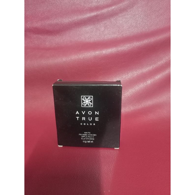 Avon True Color White Pressed Powder SPF 21/PA+++ Glutathione (Natural ...