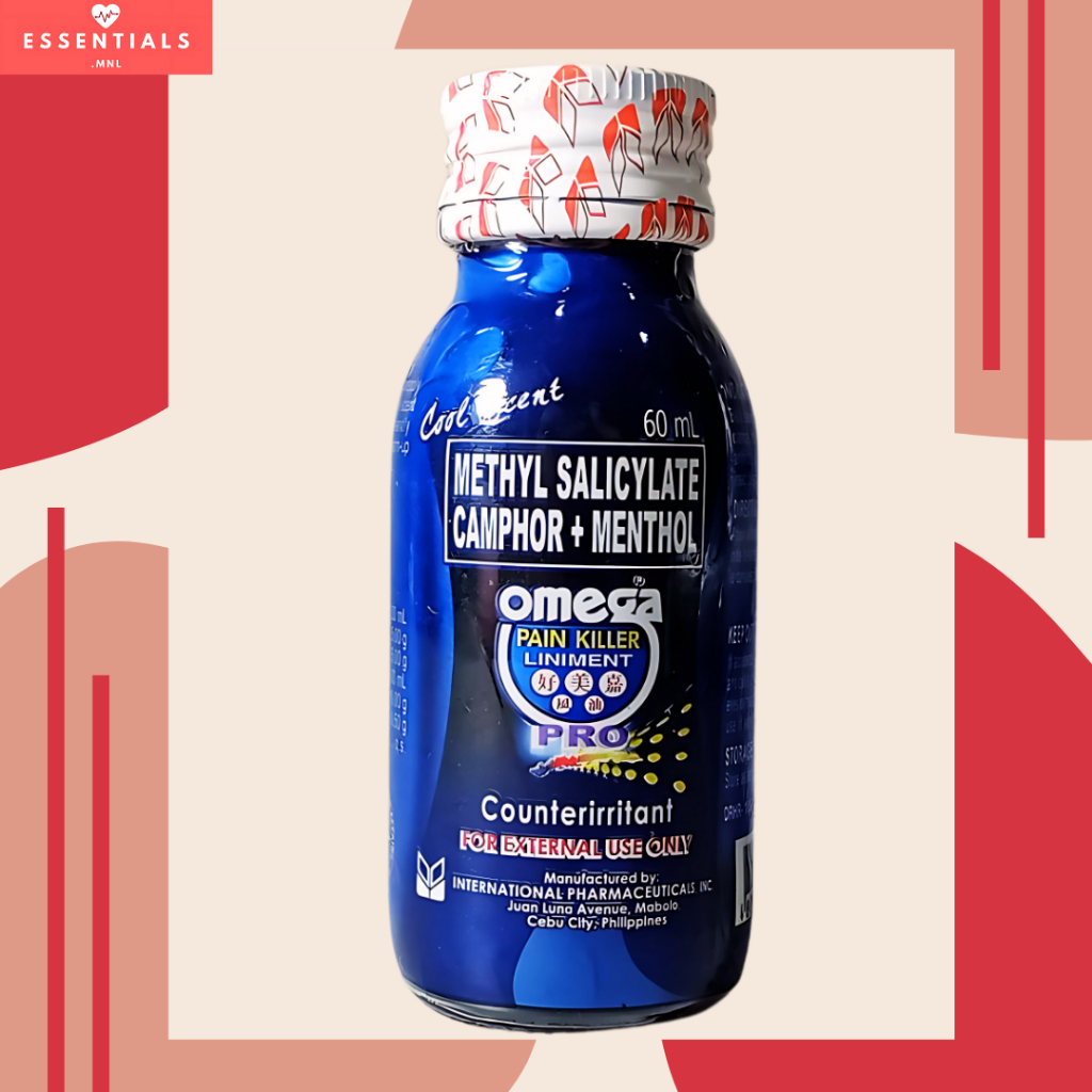 Omega PRO Pain Killer Liniment 60 mL | Shopee Philippines